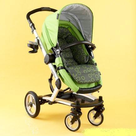 Peg Perego Skate babakocsi: zöld karikás - BabaVár Baba és kismama ...