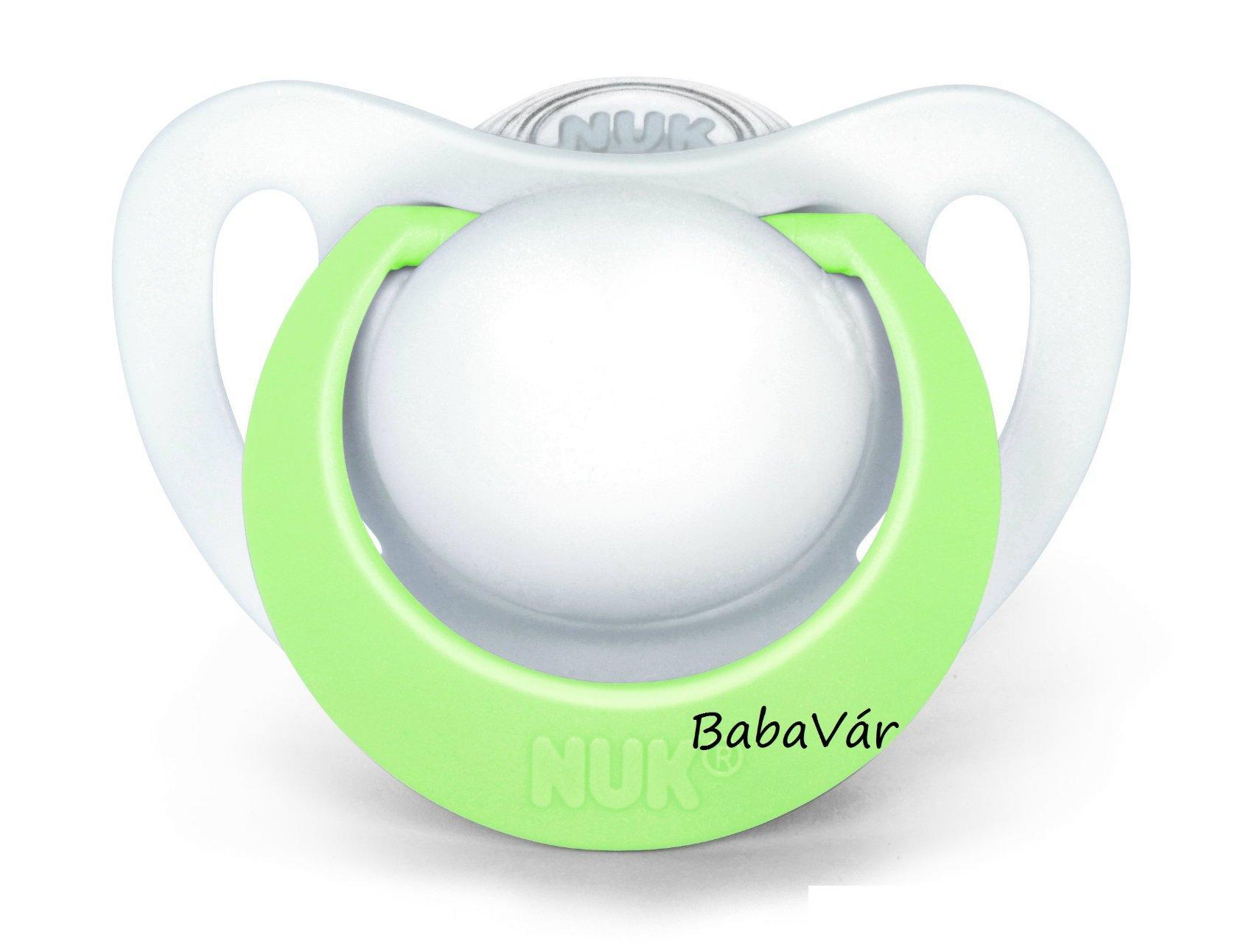 Nuk Genius szilikon cumi 18-36 hó zöld - BabaVár Baba és kismama online ...