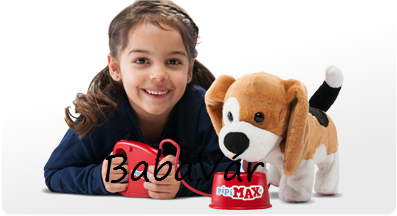 Pipi Max interaktív plüss kutyus - BabaVár Baba és kismama online ...